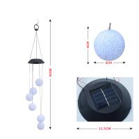 China Solar Changing Color Hummingbird Wind Chime for sale