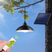 China IP65 Solar Powered LED Ground Lights RGB Solar Pendant Light With Remote Control for sale