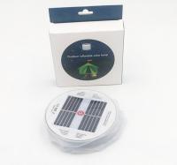 China Luci Inflatable Solar Lamp PVC Camping Lantern for sale