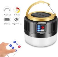 China OEM Solar Rechargeable Camping Lantern ABS Rechargeable for sale