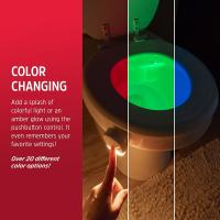 China IP65 5m Battery Operated Night Lights RGB Motion Sensor Toilet Seat Night Light for sale