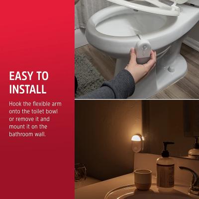 China 0.1W 5lm Battery Operated Night Lights 3m Motion Activated Toilet Night Light for sale
