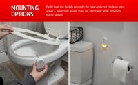 China 0.1W 5lm Battery Operated Night Lights 3m Motion Activated Toilet Night Light for sale