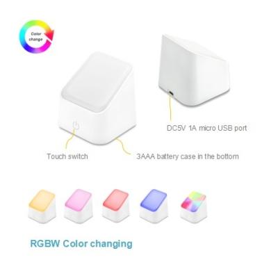 China ABS 5lm Small Plug In Night Lights RGB USB Powered Color Changing for sale