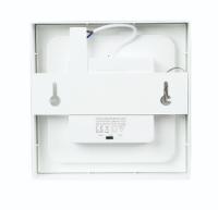 China 220mm 220V Square Surface Panel Light 80lm/W CCT Adjustable Downlight for sale