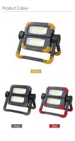 China USB Portable LED Work Light Stand 700lm 20W Rechargeable Folding for sale