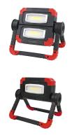 China 20W 200mm Portable LED Work Light Stand 4AA Battery COB for sale