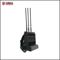 China 900m Counter UVA Jammer Backpack Drone Jammer 5.8g 2.4G 1.5g for sale