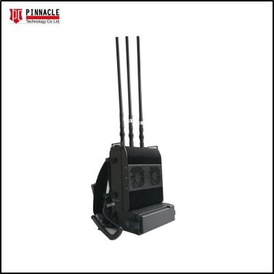 China 900m Counter UVA Jammer Backpack Drone Jammer 5.8g 2.4G 1.5g for sale