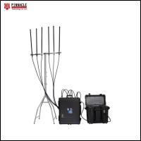 China Portable Anti-Drone Counter UAV UAS High Power Drone fPV Signal Jamming System for sale