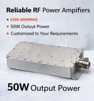 China Ultra Wideband  RF Power Amplifier Module 2500 to 6000MHz 50W Output Power Suitable for 5G WiFi 6 Satellite and Radar System Applications for sale