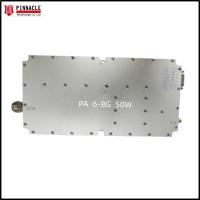 China High-Power WiFi 6E RF Jammer Amplifier Module with 50W or 100W Output for 5925-7125 MHz Signal Suppression for sale