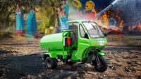 China 5.0-12 Tire Size Three Wheeler Cargo for Merchants and Farmers by Triciclo Fuel for sale