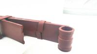 China 5 2 pcs Red Hard Steel Leaf Spring for Universal Motorcycle Tricycle Parts OEM for sale