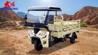 China 200cc Dayang Gasoline Cargo Tricycle with Three Wheels and Front Drum Rear Drum Brakes for sale