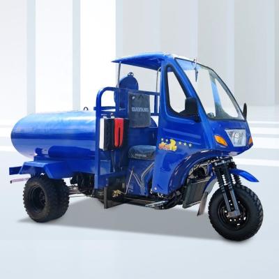 China Water Tanker Motorized Tricycles Payload Capacity ≥400kg Front Disc Rear Drum Brake System for sale