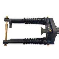 China Double Spring Hydraulic Front Shock Absorber for Van Motorcycle Covered Truck Tricycle for sale