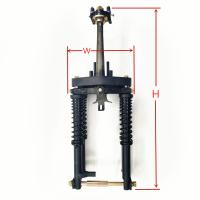 China Double Spring Hydraulic Front Shock Absorber for Van Motorcycle Covered Truck Tricycle for sale