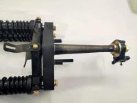China Double Spring Hydraulic Front Shock Absorber for Van Motorcycle Covered Truck Tricycle for sale