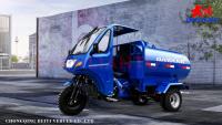 China 200cc/250cc/300cc Water Cooled Engine Blue Color 1600L Cargo Water Tank Tricycles for sale
