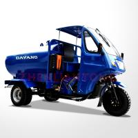 China 200cc/250cc/300cc Water Cooled Engine Blue Color 1600L Cargo Water Tank Tricycles for sale
