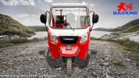 China 168 Full Floating Rear-Axle Gasoline Motorized Tricycles for Semi Cabin Cargo in Tunisia for sale