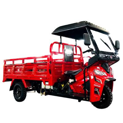 China Large Cargo Box Size DAYANG Tricycle Motorcycle for Heavy Loading and Open Body Type for sale