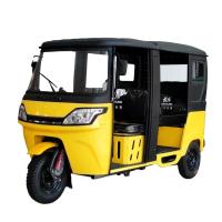 China Three Wheeler Auto Rickshaw for 6 Passengers Grade Ability ≥25° and Tire Size 4.5-12 for sale