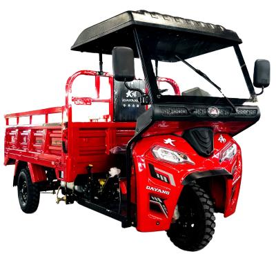 China Rear Spring Leafs 5 2 Motorized Lift Cargo Tricycle in Egypt with Zongshen 250cc Engine for sale