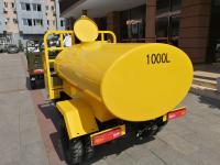 China 1000L Water/Oil Motorcycle Tricycle With Rear Spring Leafs 5 2 And Five Wheels for sale