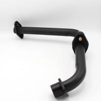 China Black Muffler Forward Bend for DAYANG Motorcycle Spare Parts Cargo Tricycle Rickshaw for sale
