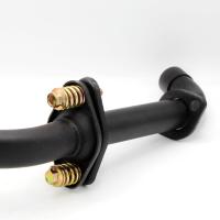 China Black Muffler Forward Bend for DAYANG Motorcycle Spare Parts Cargo Tricycle Rickshaw for sale