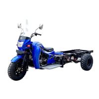 China 300cc Water Cooled Petrol Three Wheels Cargo Tricycle with Customized Body Frame for sale