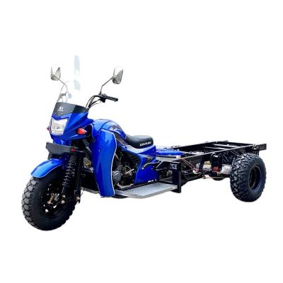China 300cc Water Cooled Petrol Three Wheels Cargo Tricycle with Customized Body Frame for sale