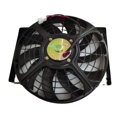 China Aluminum Hard Motorcycle Tricycle Radiator Fan for Powerful Gasoline Engine Cooling for sale