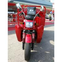 China Spacious 3-wheel rainwater storage tank tricycle with 5.00-12 tires and 12V28A battery for sale