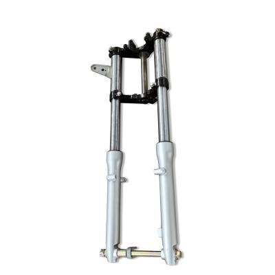 China DAYANG Motorcycle Shock Absorber for Tricycle Aluminum Material Silver Steel Color for sale