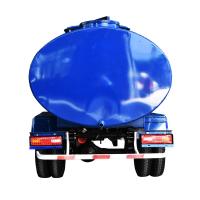 China Heavy Duty Green Five Wheel Diesel Water Tank Tricycle with 50*100 Frame in Peru for sale