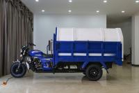 China Petrol Gasoline DAYANG Road Sanitation Cleaning Garbage Motor Tricycle for Cargo for sale