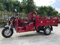 China DAYANG 201-250cc Air-cooling Engine Gasoline Open Type Red Motorized Passenger Tricycle for sale