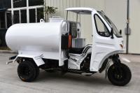 China 300CC Semi Cabin Water Tank Tricycles Tuk Tuk 3 Wheel Motorcycle Curb Weight ≥500kg for sale