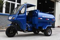China Fuel- 200CC/250CC/300CC Semi Cabin Water Tricycle Bike with 3 Big Wheels and Water Tank for sale