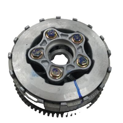 China 200cc Three Wheels Motorcycle Tricycle Engine Spare Parts Clutch Assembly 73T 5 Pillars 6 Pieces for sale
