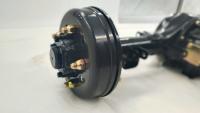 China Full Floating 5th Afterburner Booster King Rear Axle Assembly for Heavy Tricycle Truck for sale