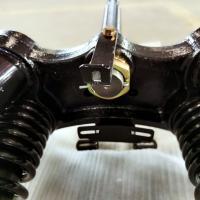 China DAYANG OEM Motorcycle Shock Absorber Steel Material and 45.7/47 Bush for Global Market for sale