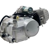 China DAYANG Tricycle Engine YF 130cc Electric/Kick Motorcycle Assembly Silver Performance for sale
