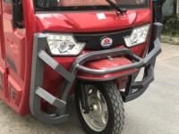 China 1500w 72V 45A Red Closed Body Electric Cargo Tricycle for Adult Maximum Speed 50-70Km/h for sale