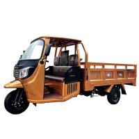 China Powerful 200/250/300CC water-cooled engine 3 wheel motorcycle with semi cabin perfect for sale