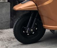 China Hydraulic Rear Brake Standard Size Motorized Cargo Cabin Tricycle for Cooling Mode for sale