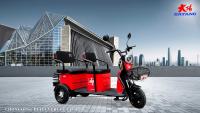 China 350W Electric Tricycle For Adult Passenger And Cargo Carrier 100KG Loading Capacity for sale